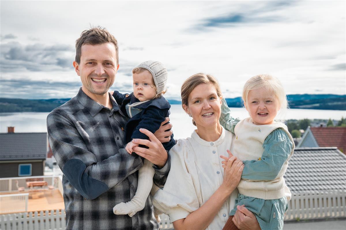 Marit og Ole Martin fant drømmeboligen på Gjøvik - Velkommen til Gjøvik